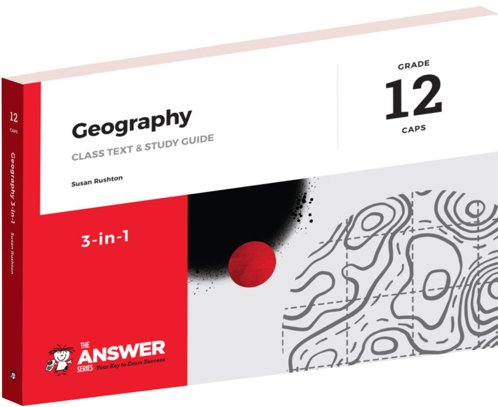 Grade 12 Geography Study Guides - The Answer Series