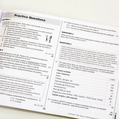 Grade 10 Business Studies 3-in-1 CAPS - The Answer Series