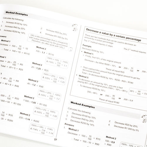 Grade 10 Maths Literacy 3 in 1 CAPS The Answer Series Grade 10 Maths Literacy 3 in 1 CAPS The Answer Series