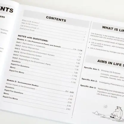 Grade 12 Life Sciences 3-in-1 Part 1 CAPS - The Answer Series