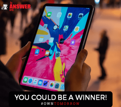 Subscribe and Win an iPad - The Answer Series