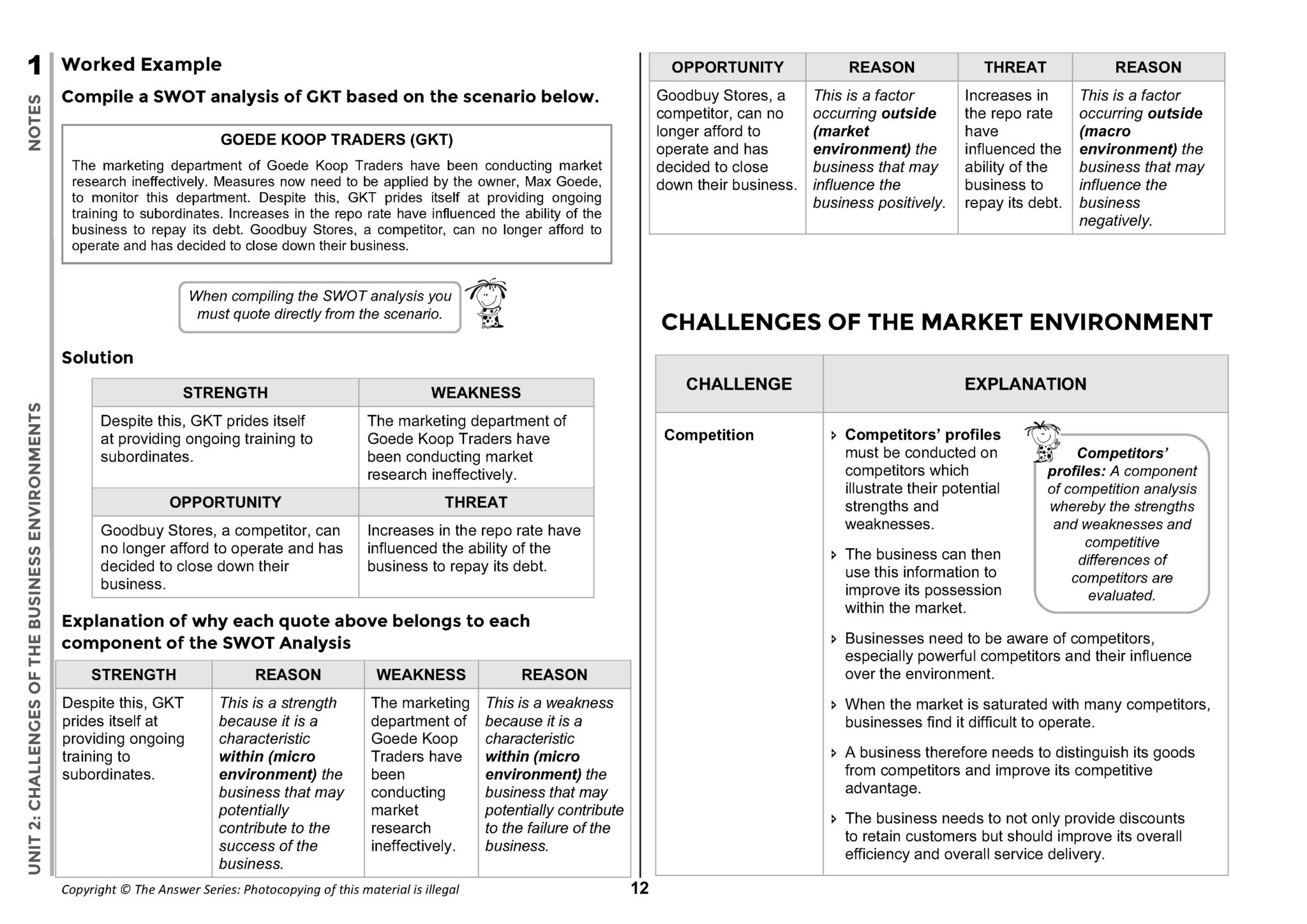 Grade 11 Business Studies 3-in-1 CAPS - The Answer Series