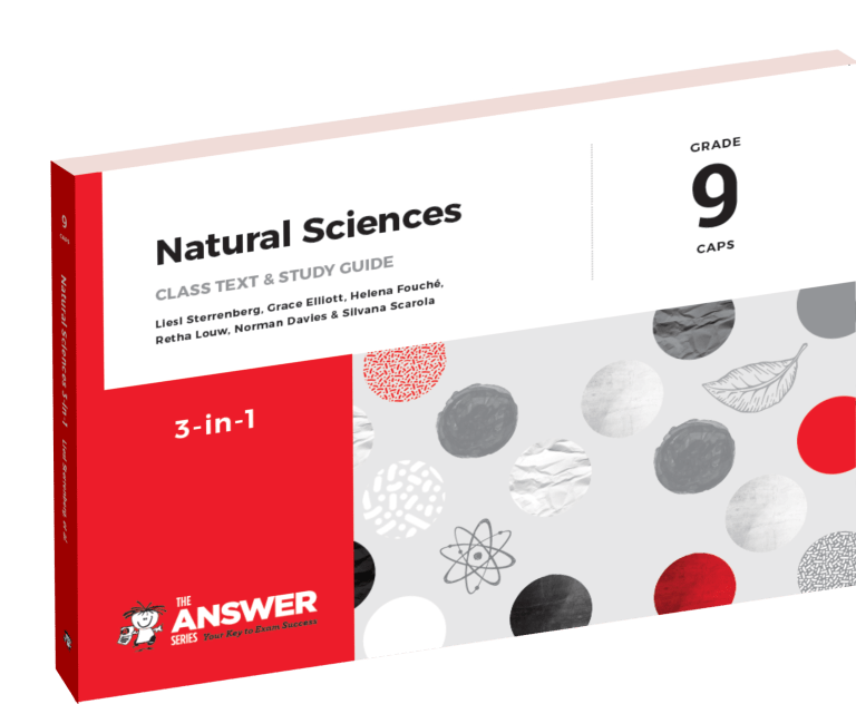 Grade 9 Natural Sciences Study Guides - The Answer Series
